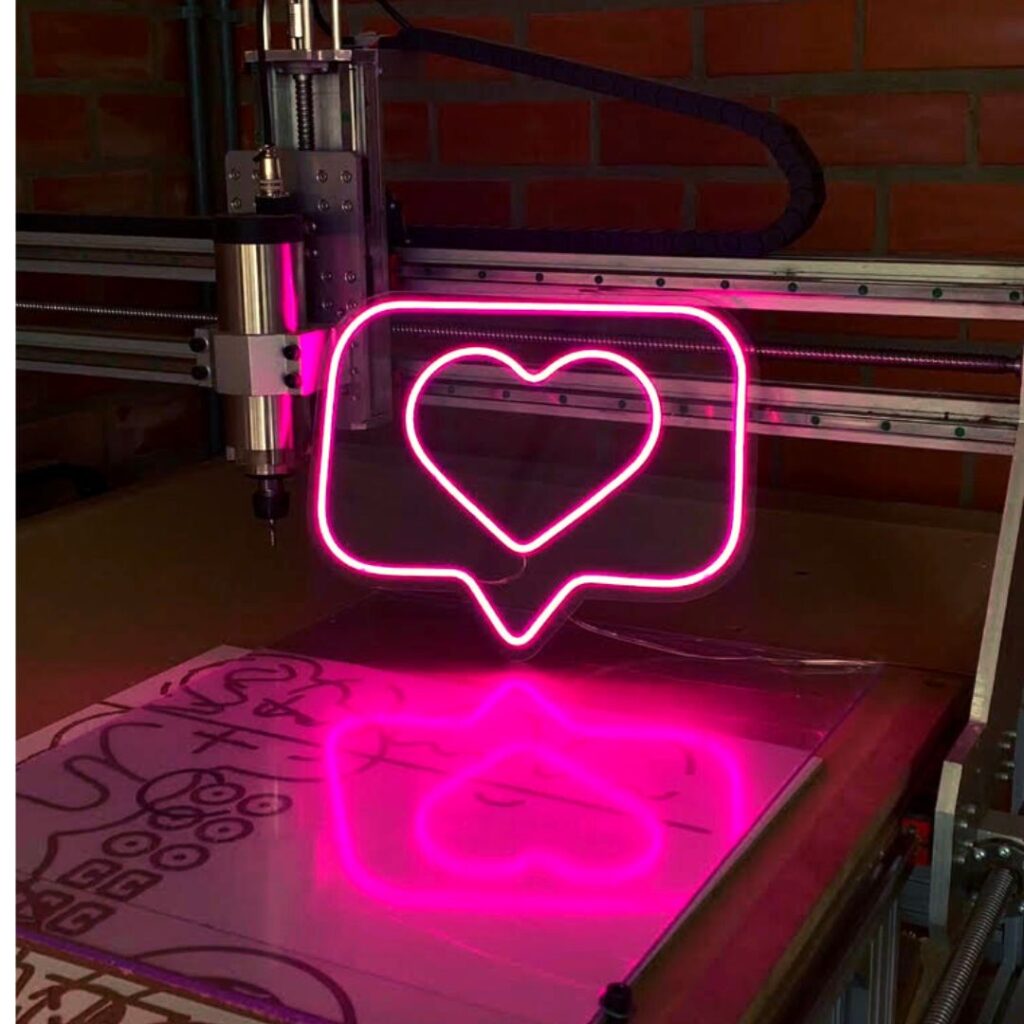 Curso Luminosos Neon em Router cNC